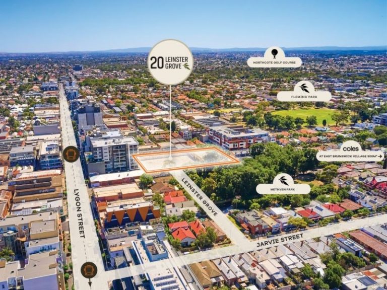 Colin DeLutis lists parkside Brunswick East site – realestatesource