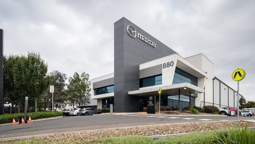 Panel beater leases ex-Mazda distribution centre – realestatesource