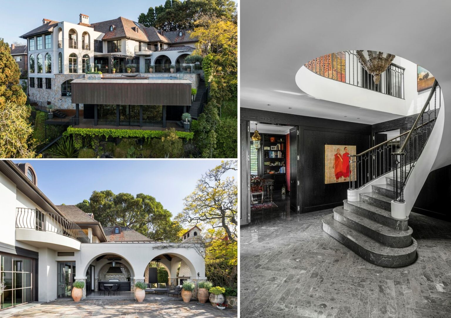 Hardware boss reoffers dramatic riverside Melbourne mansion ...